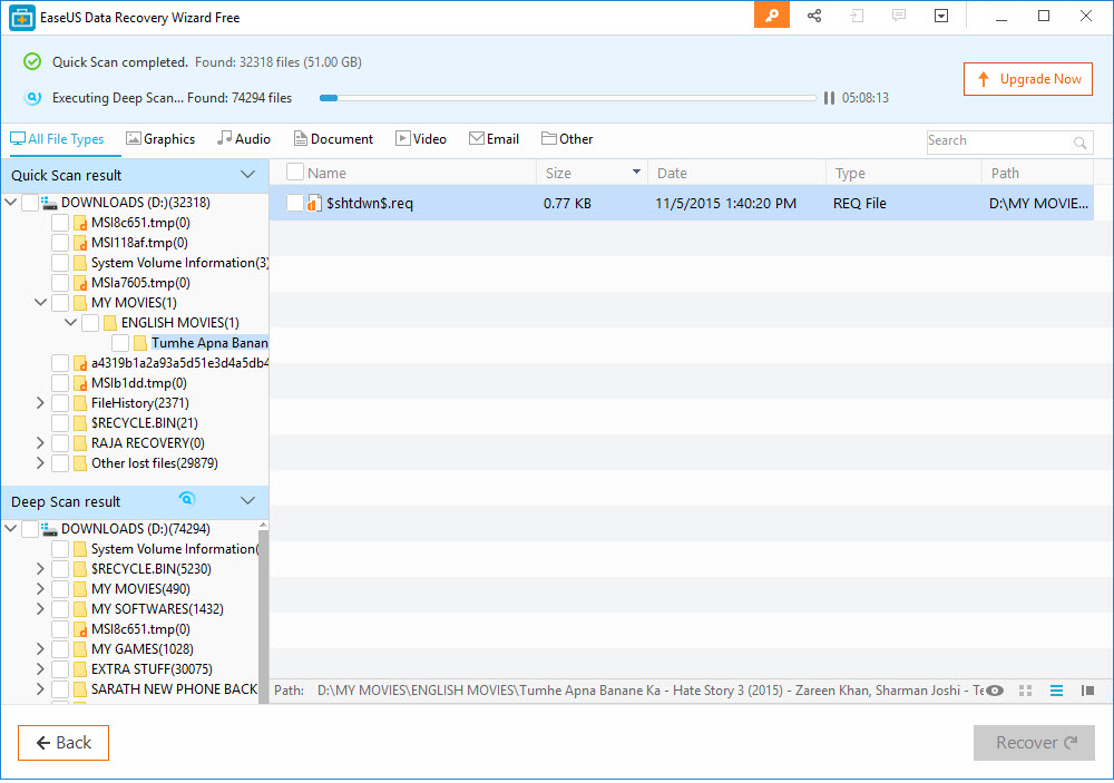 EaseUS Data Recovery Software Wizard Free 11.0 Review