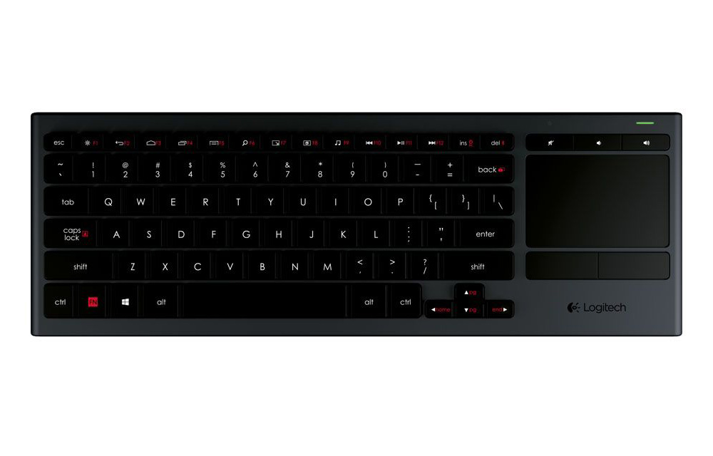 Logitech Illuminated Living-Room Keyboard K830 Review