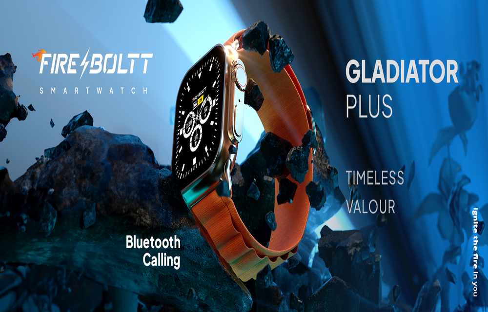 Fire-Boltt Gladiator Plus Hits the Market-1.96 AMOLED Display, Metal ...