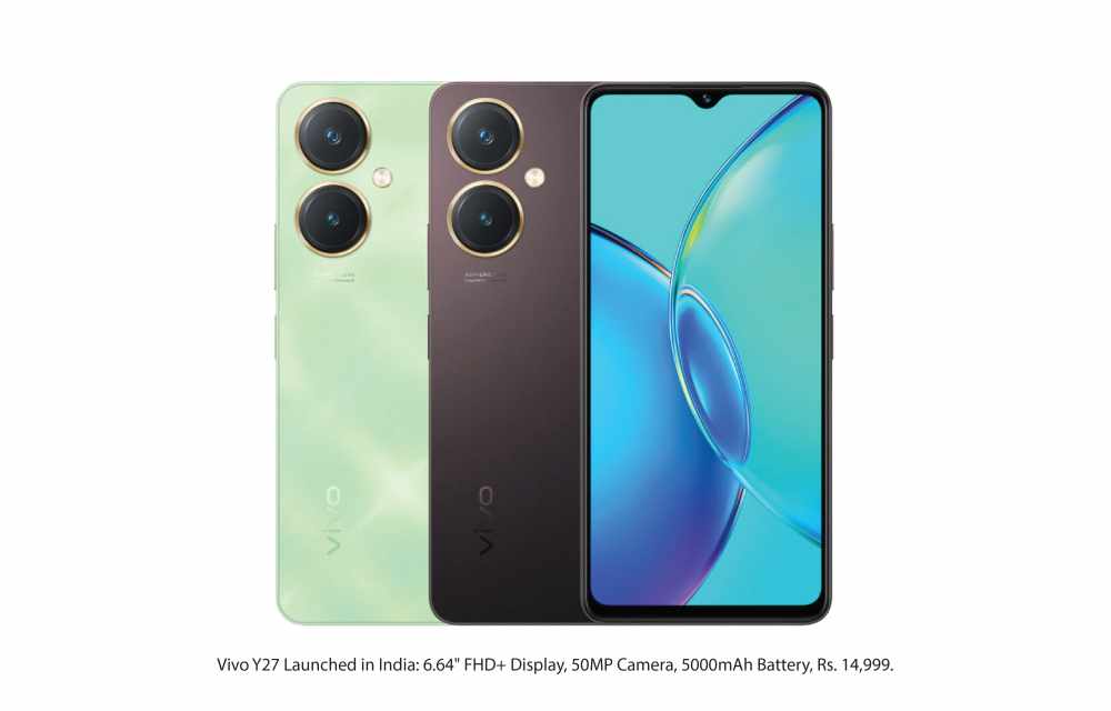 Vivo Y27 Launched in India: 6.64 Vivo Y27 Launched in India: 6.64